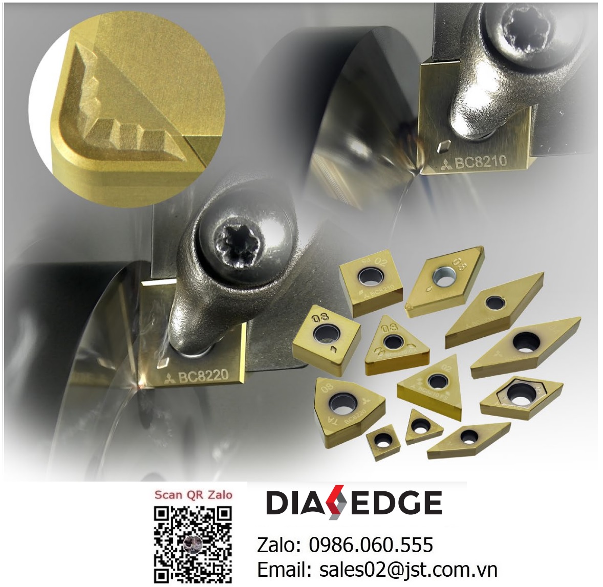 Chíp tiện CNC - Dao phay CNC