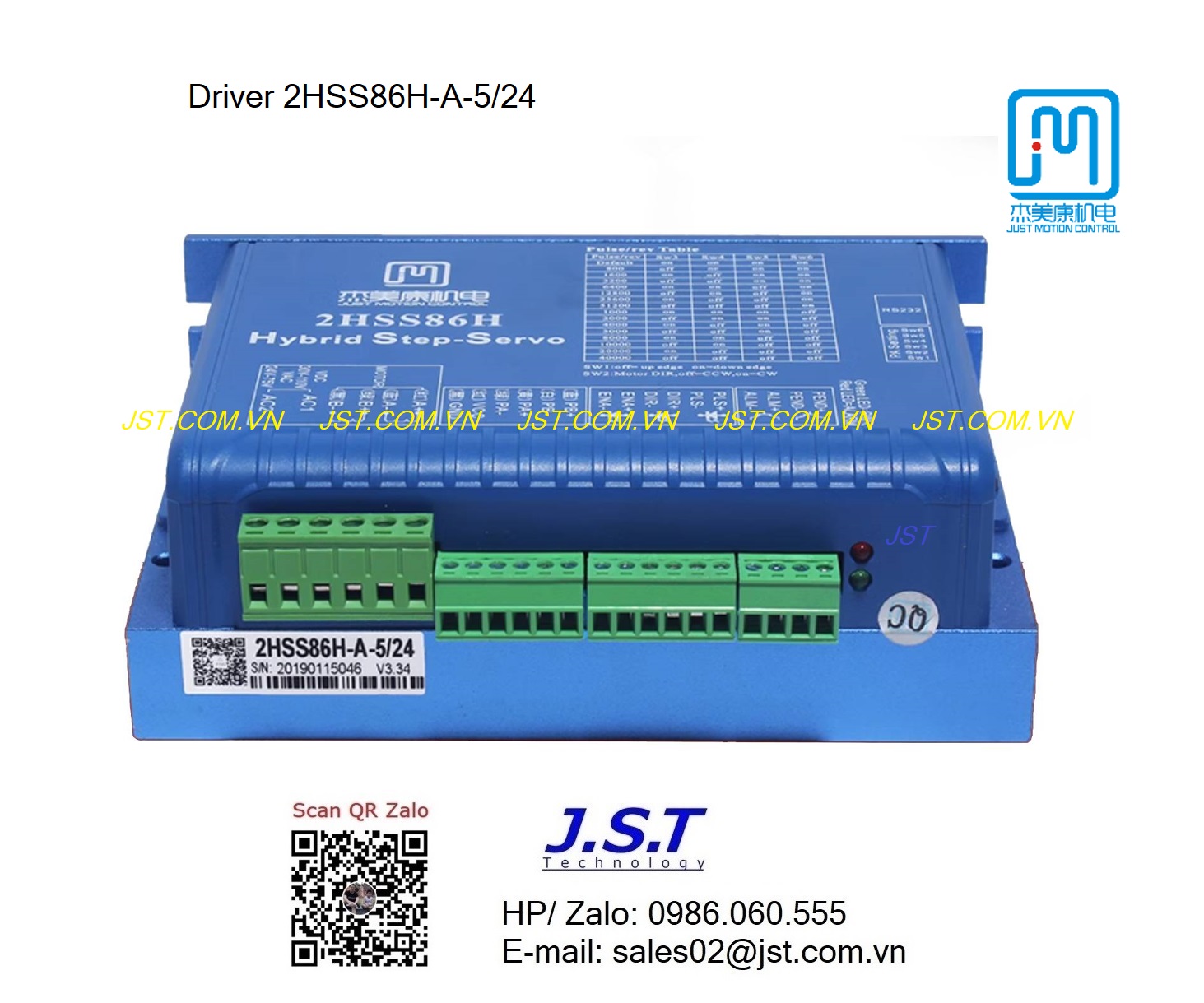 Servo Motor 86J18118EC-1000-LS-YJ