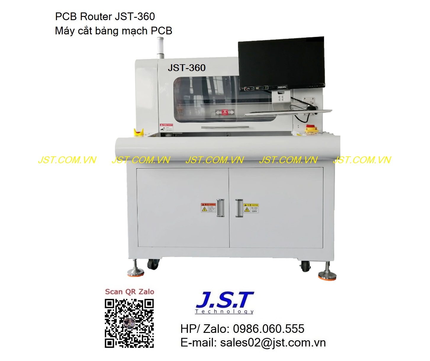 Máy cắt bảng mạch PCB Router JST-360